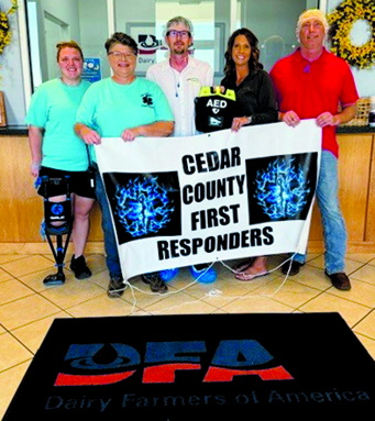DFA IN ELDO STEPS UP TO HELP THE CEDAR COUNTY FIRST RESPONDERS - El ...